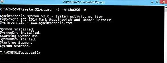 Системный монитор Sysinternals Sysmon для Windows